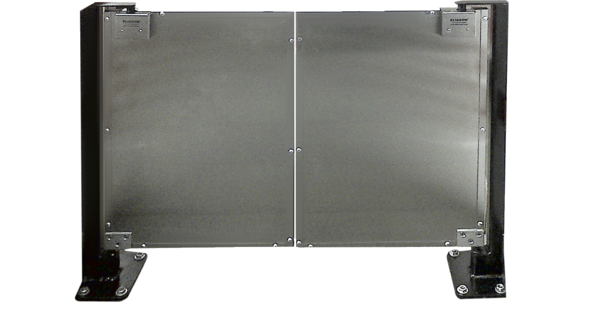 SCP Stainless Steel Gate Door w/Post | Eliason Doors