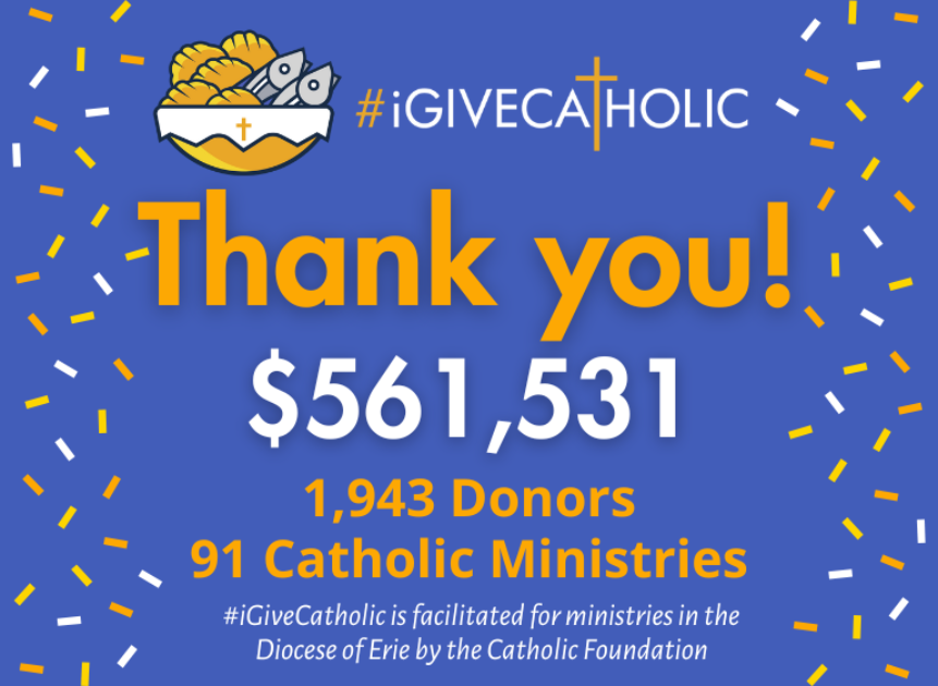 #iGiveCatholic Giving Day… | Catholic Foundation of Northwest PA