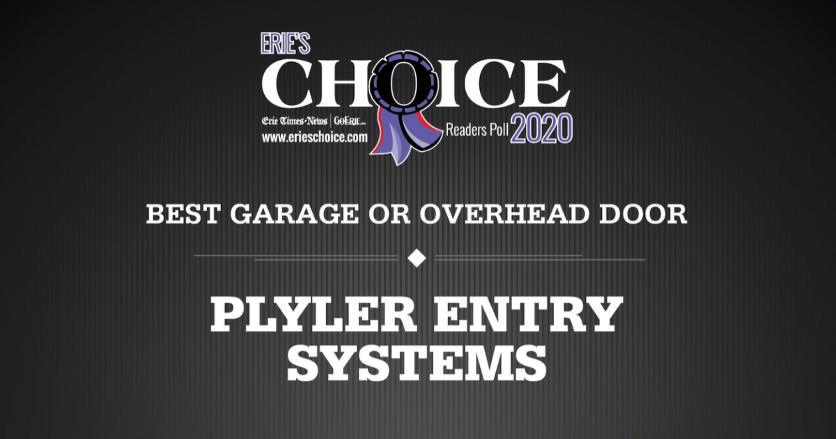 Plyler Entry Systems | Erie's Choice 2020