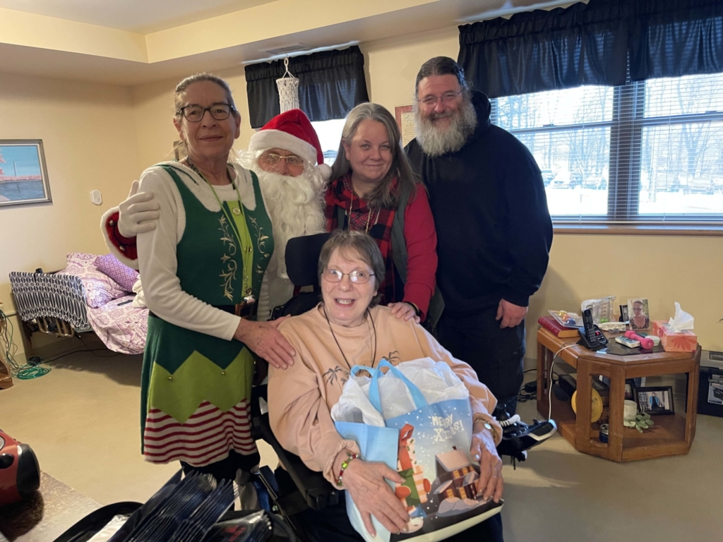 Santa Visits Campus | St. Paul's Greenville