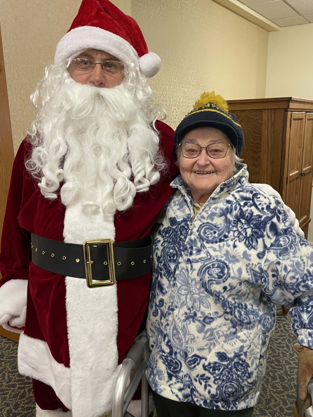 Santa Visits Campus | St. Paul's Greenville
