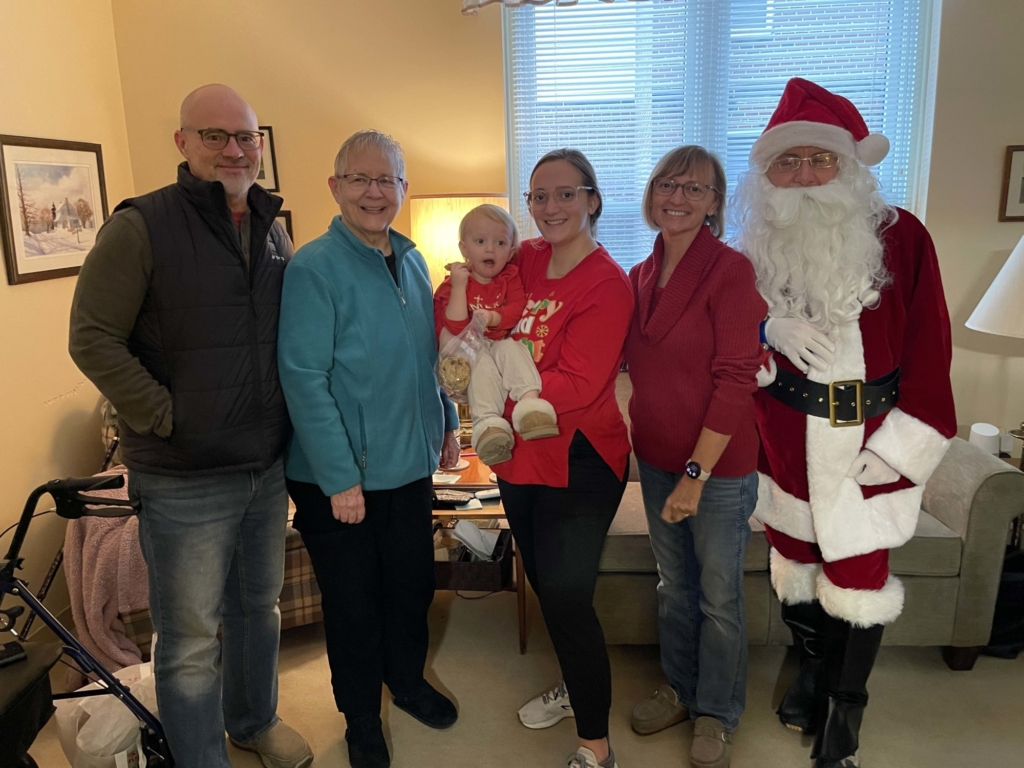Santa Visits Campus | St. Paul's Greenville