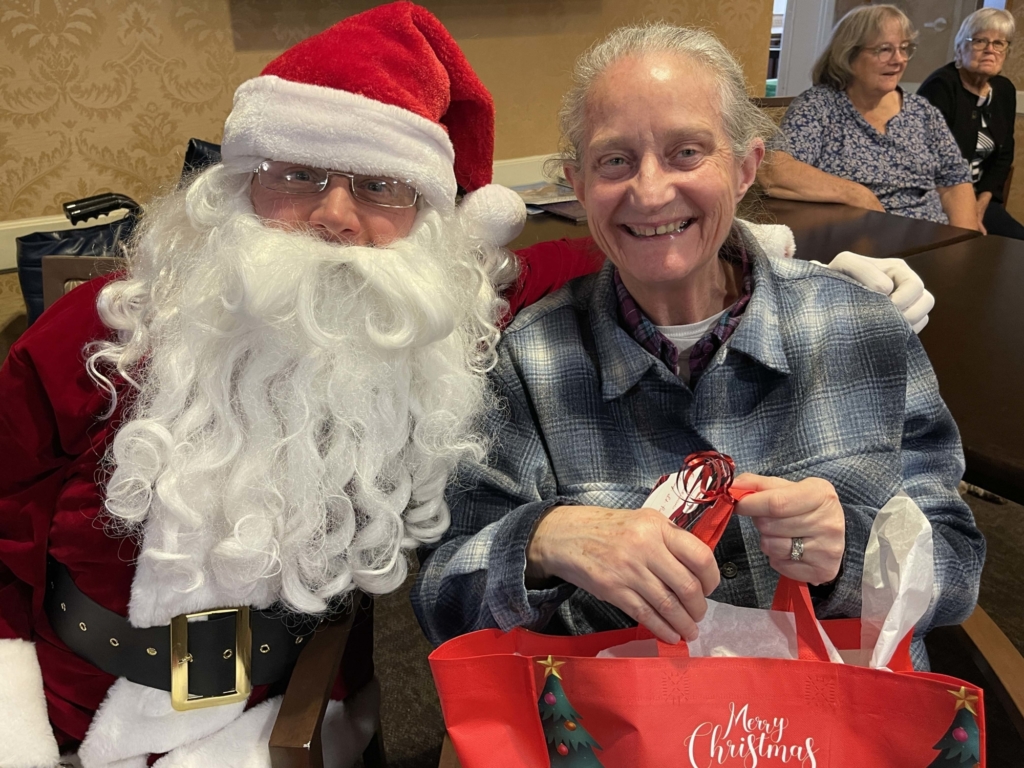 Santa Visits Campus | St. Paul's Greenville