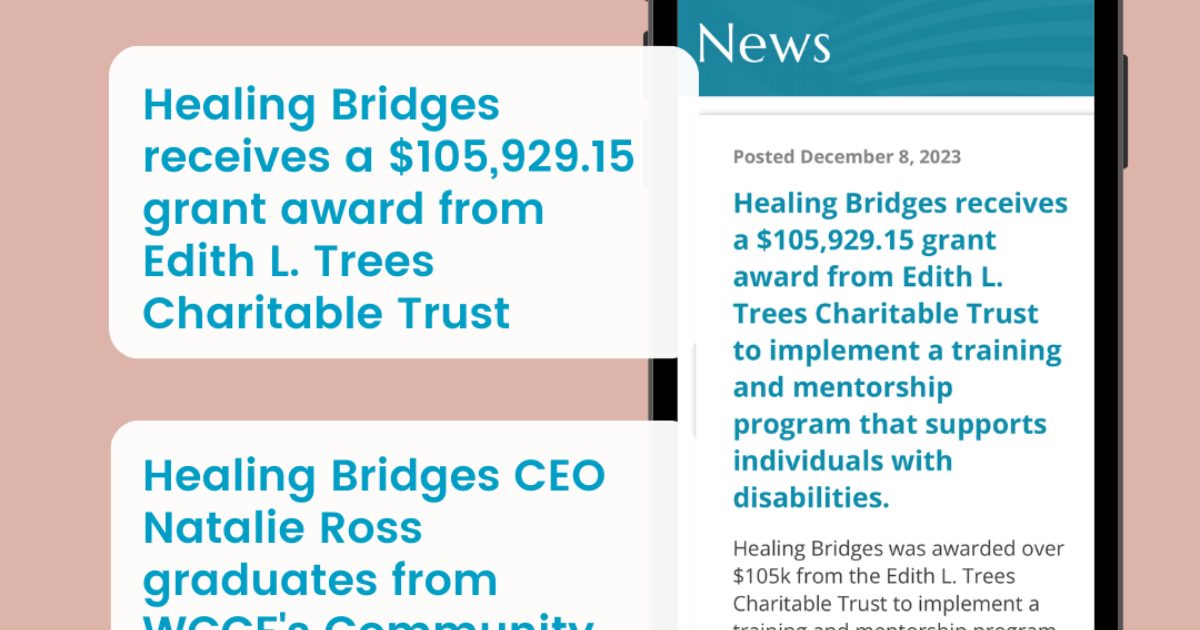 News and Announcements | My Healing Bridges