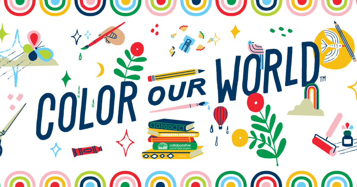 Summer Reading Camp 2025 – Color Our World | Frank Sarris Public Library