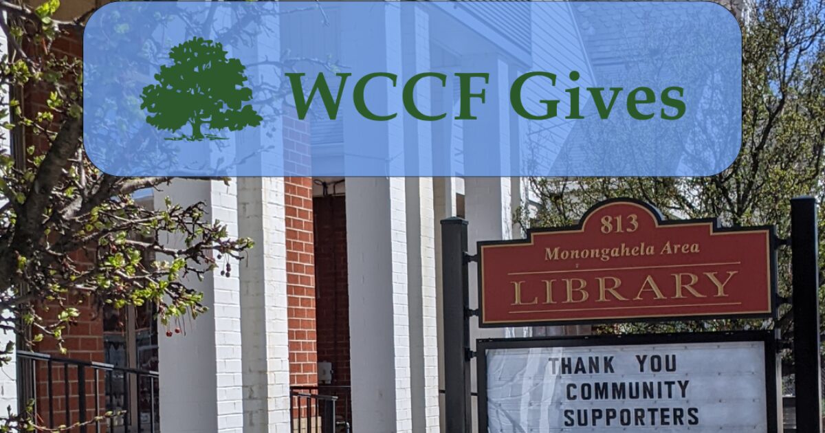 WCCF Gives 2025 | Monongahela Area Library