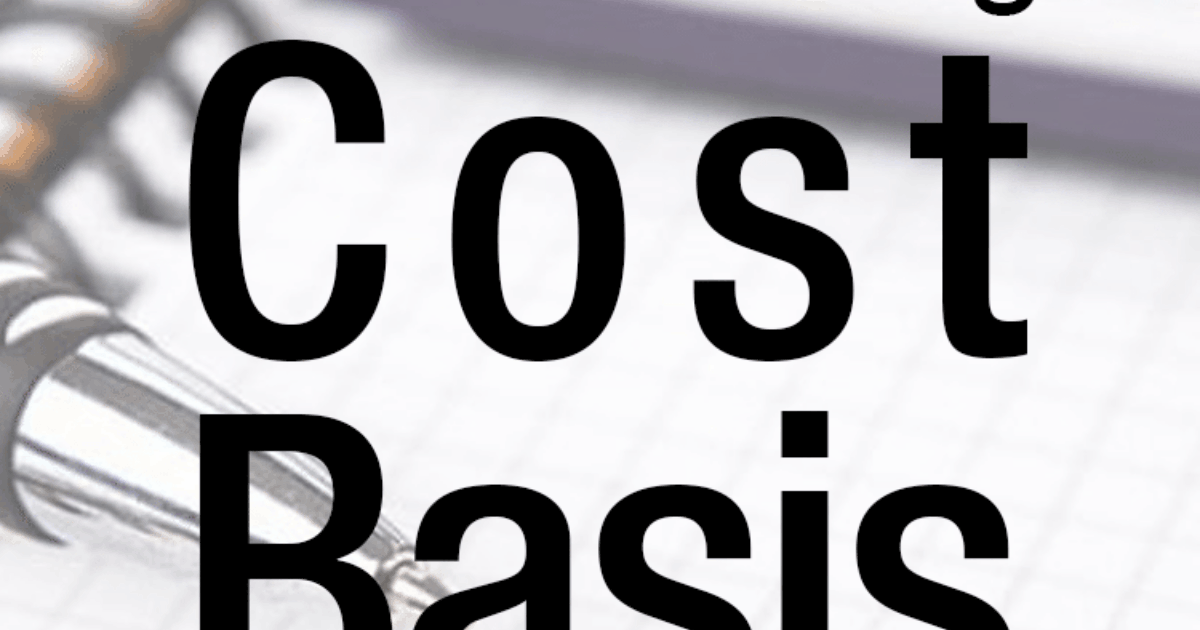 Cost Basis – What is It and How Do I Use It? | FORECON Inc.